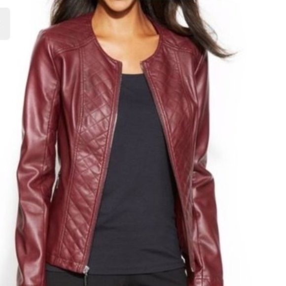 Alfani | Jackets & Coats | Alfani Leather Jacket | Poshmark